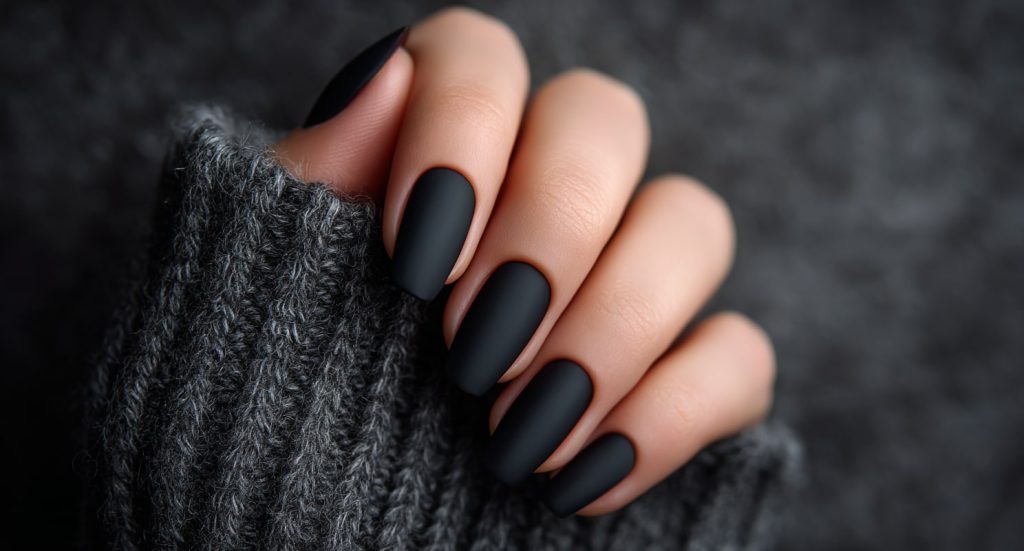 20 Black Nail Ideas That Are Bold & Sleek | NailTrail