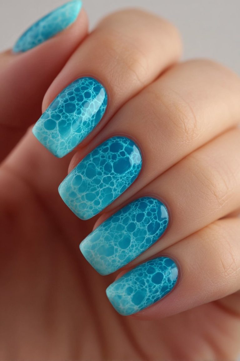 37 Blue Nail Ideas That Are Creative & Totally Unforgettable