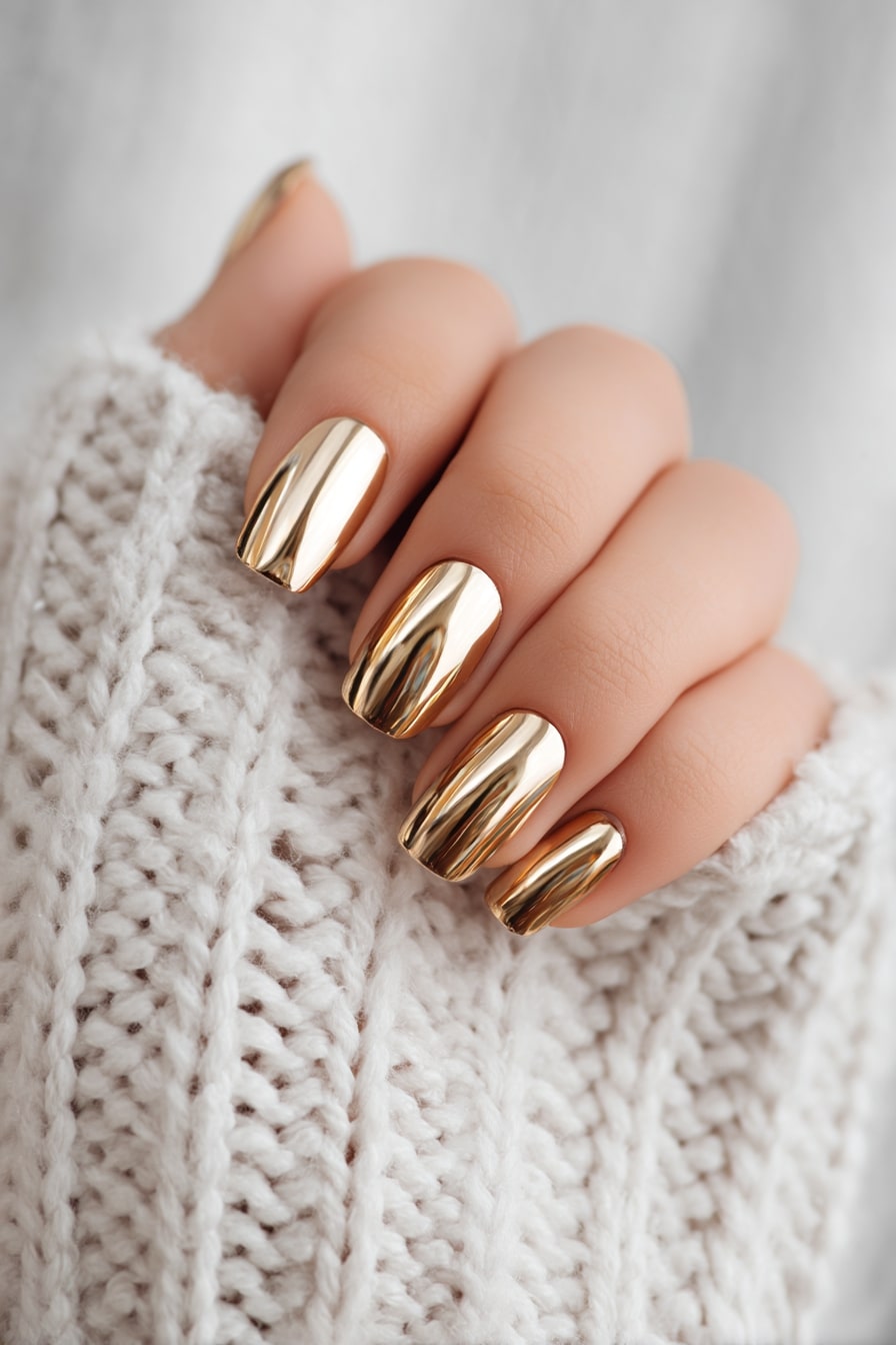 17 Gold Nail Ideas That Are Glam, Glowing, and Totally Luxe