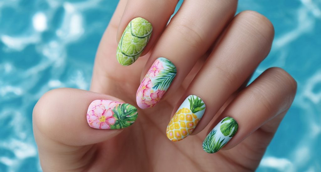 21 Bright Summer Nail Ideas That Are Bold & Fun | Nailtrail