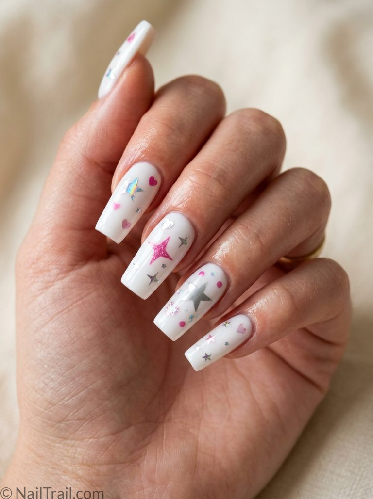 20 2000s Square Nails That Are Going Viral Right Now